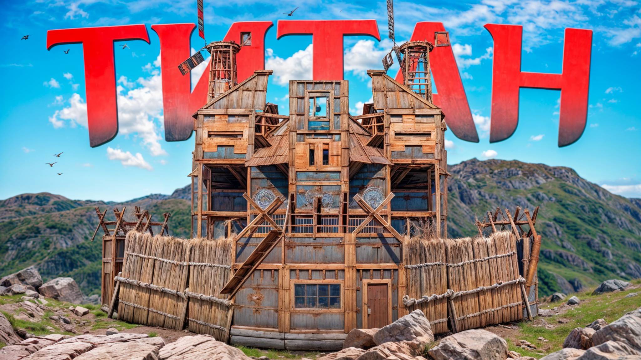 ДОМ "ТИТАН" против ОГРОМНОГО АЛЬЯНСА и НОВАЯ ЛОВУШКА в РАСТ/RUST!