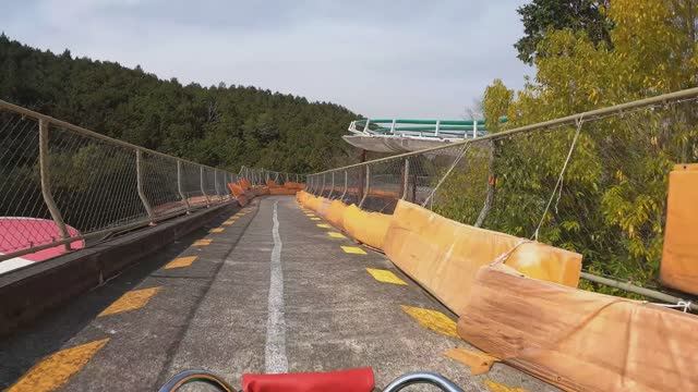 Велосани в центре Осака Кансай. Реальные поездки