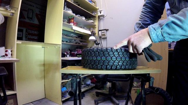 Honda Gyro Canopy. Шипованные покрышки.