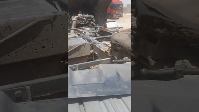 take out a gear box (Mercedes benz actros truck )