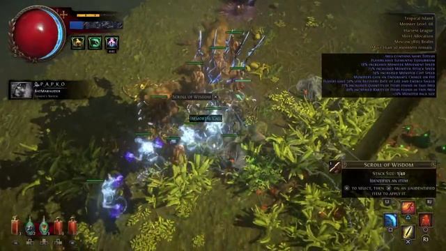 Path of Exile.NecroRaiser duo gameplay