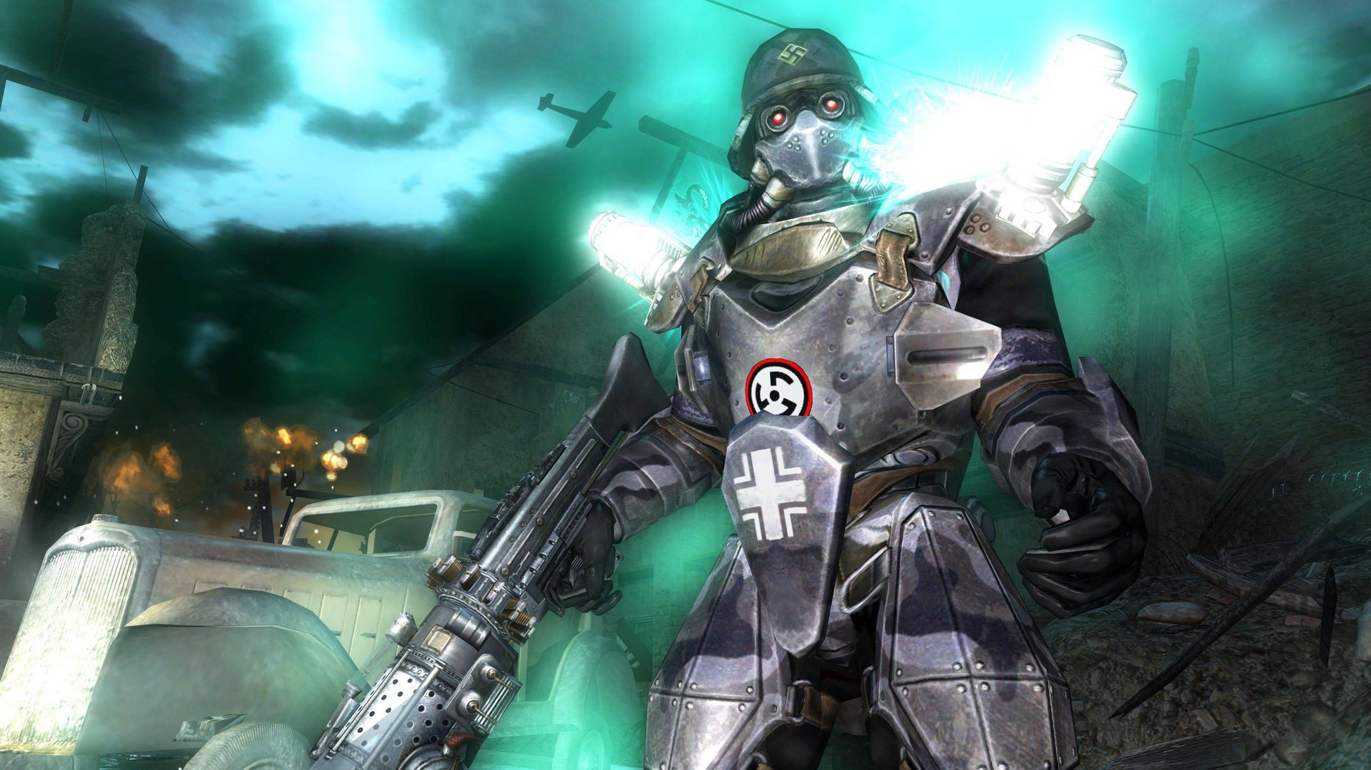 Wolfenstein 2009 полное прохождение игры миссия "Церковь"