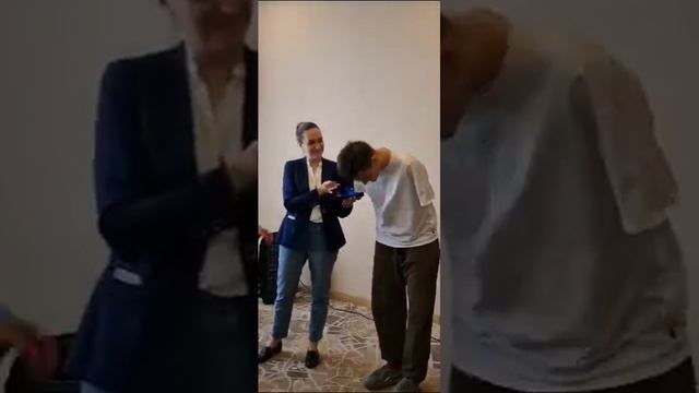 Павлу Трофимову вручили награду "Горячее сердце"