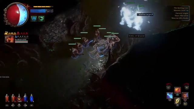 Path of Exile.NecroRaiser duo gameplay
