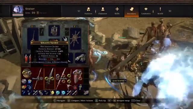 Path of Exile.NecroRaiser duo gameplay