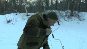 Зимой на озеро
