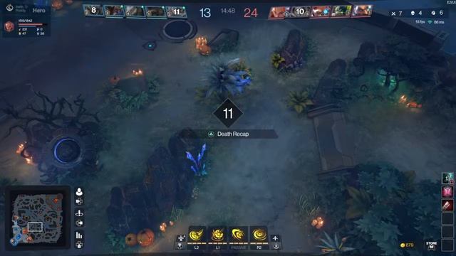 Genesis PS4 Moba. 3vs7. Why do ppl AFK?
