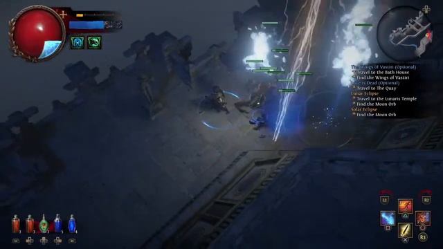 Path of Exile.NecroRaiser duo gameplay