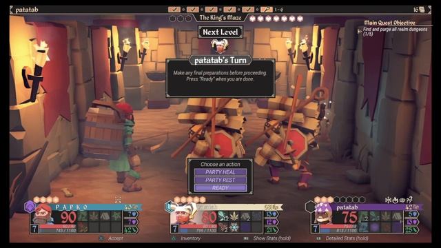 For The King. Duo Coop. PS4