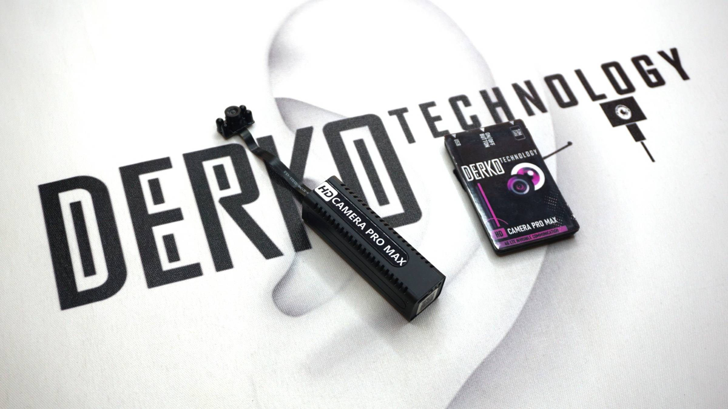 DERKO TECHNOLOGY - МИКРОКАМЕРА 5MP С ПЕРЕДОВОЙ СИСТЕМОЙ 4G/LTE И МИКРОНАУШНИК