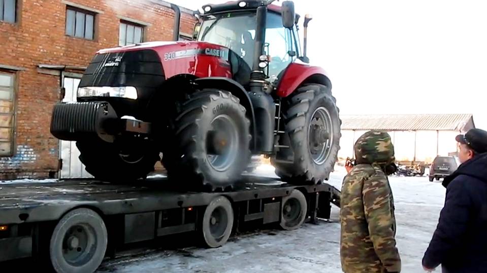 Приобретение нового трактора Кейс Магнум 340 в СПК им Кирова Куюргазинского района РБ