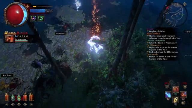 Path of Exile.NecroRaiser duo gameplay