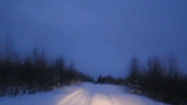 По снегу в гору на УАЗ 16.01.2010