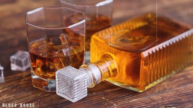 Christmas Whiskey Blues 🥃 Winter Blues Guitar Background Music for Work, Stress Relief & Relaxation