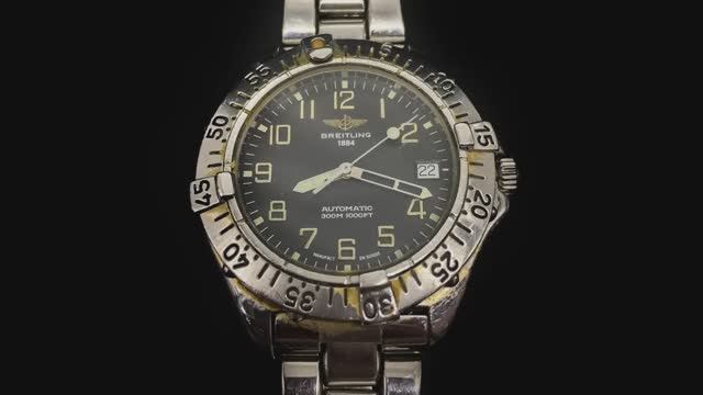 Реставрация часов Breitling с автоподзаводом - Breitling Colt A17035