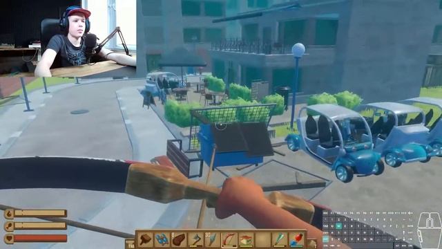 Сбор ресурсов, прокачка плота. RAFT #21