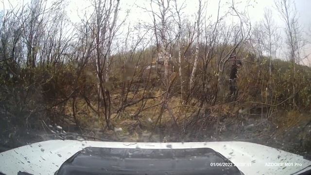 Разведка маршрута на Нивах.