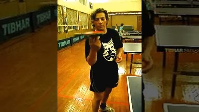 Трюки в настольном теннисе