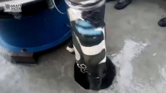 Извлечение пульпы выибросепаратором