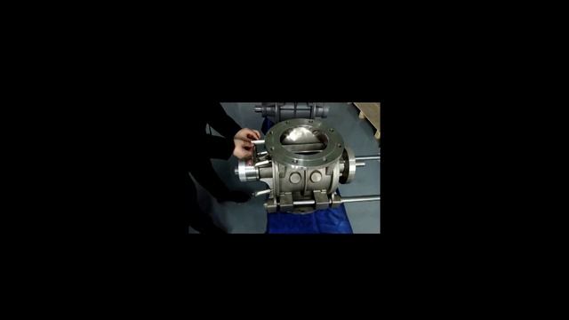 шлюзовый питатель с устройством быстрой сборки (разборки) для чистки ротора. Китай