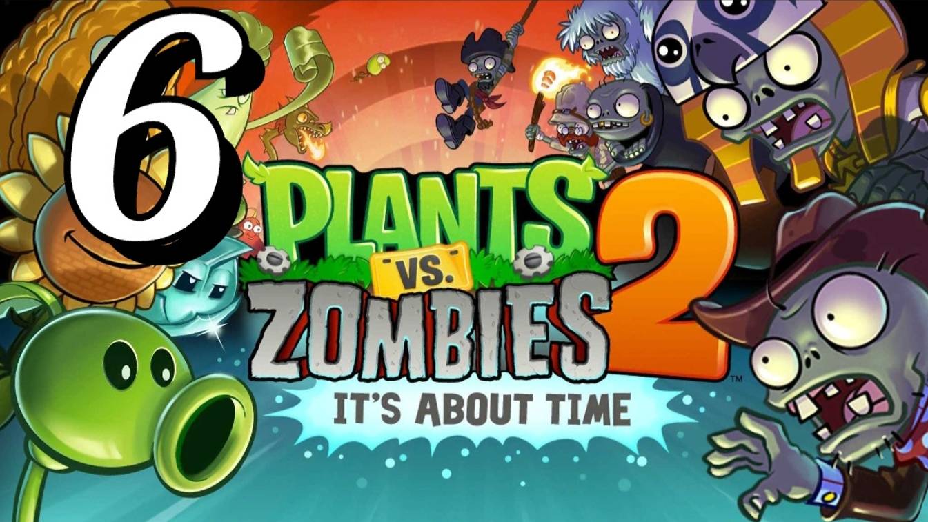 Plants vs. Zombies 2: It’s About Time - Часть 6: Пиратские моря 3/3