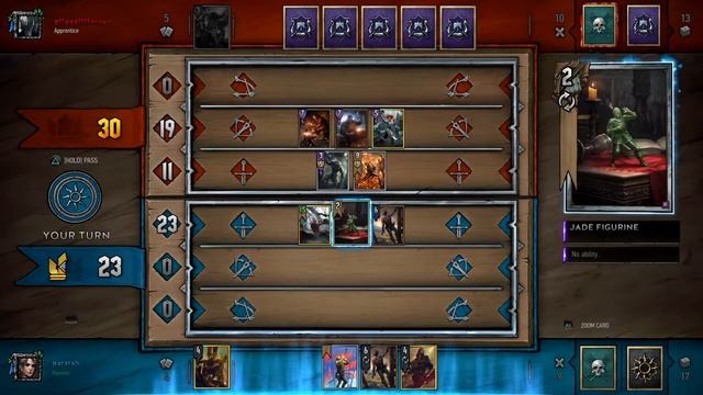 Gwent. Playing ranked