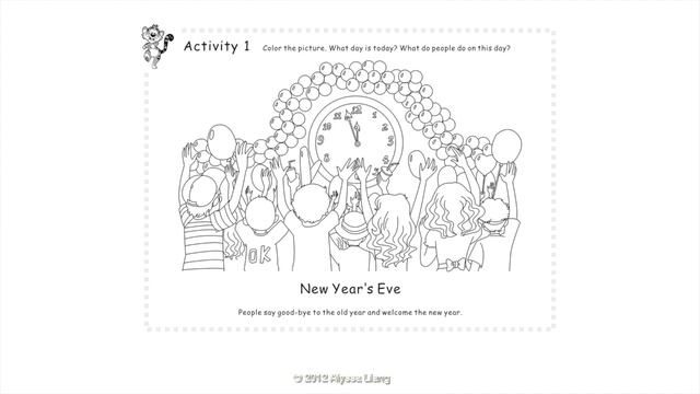 Unit 35 Happy New Year_ Story 1 New Year's Eve by Alyssa Liang