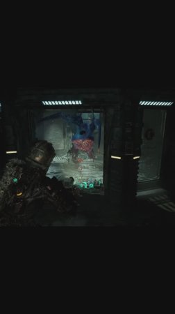 Заморозка Охотника - регенерирующего некроморфа ✴ Dead Space Remake 2023 ✴ русская озвучка  #shorts