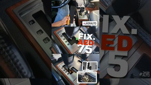 Mitsubishi Pajero new gear lever sheet / Install by #JASRAUTO " UAE PAJERO SPECIALIST " #dubai #dxb