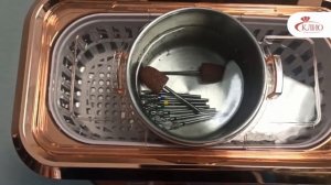 Ультразвуковая ванна Codyson CDS 310. Чистка и стерилизация боров и фрез