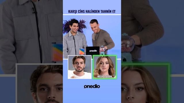 ИГРА😂КЕРЕМ БЮРСИН И ЭВЛИЙЯ АЙКАН УГАДЫВАЮТ ЛИЦА АКТЕРОВ😆