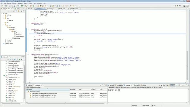 Notch Minicraft creation Ludum Dare 22 part 1