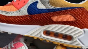 Nike Air Max 90 Multicolor Snakeskin Unboxing/On-Feet