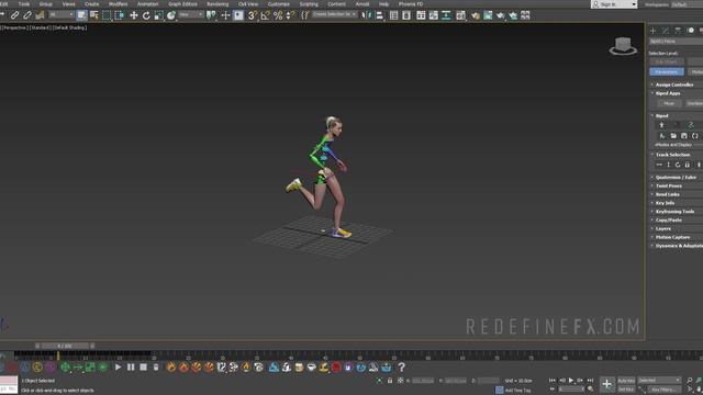 7.9 Combine Multiple Biped Animations