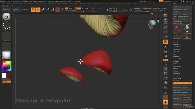 6. Matcaps and Polypaint