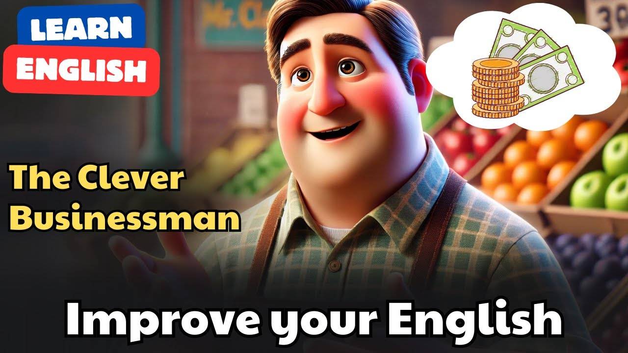 English Practice for Beginners (The Clever Businessman) | English Speaking Practice