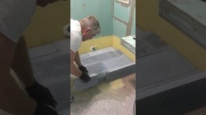 ✅ Душевой строительный поддон. Конструкция. Исполнение. Подготовка к гидроизоляции.