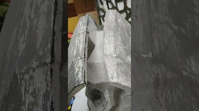 садовая гаргулья своими руками #handmade #papercraft