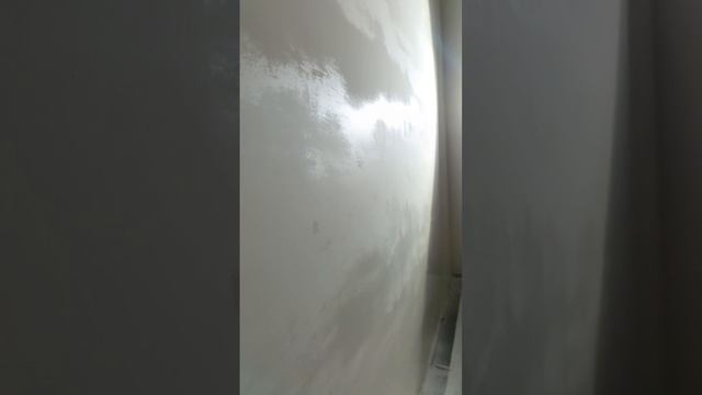 Механизированная шпаклевка стен, стеклохолст #механизированнаяшпаклевка #стеклохолст #шпаклевкастен
