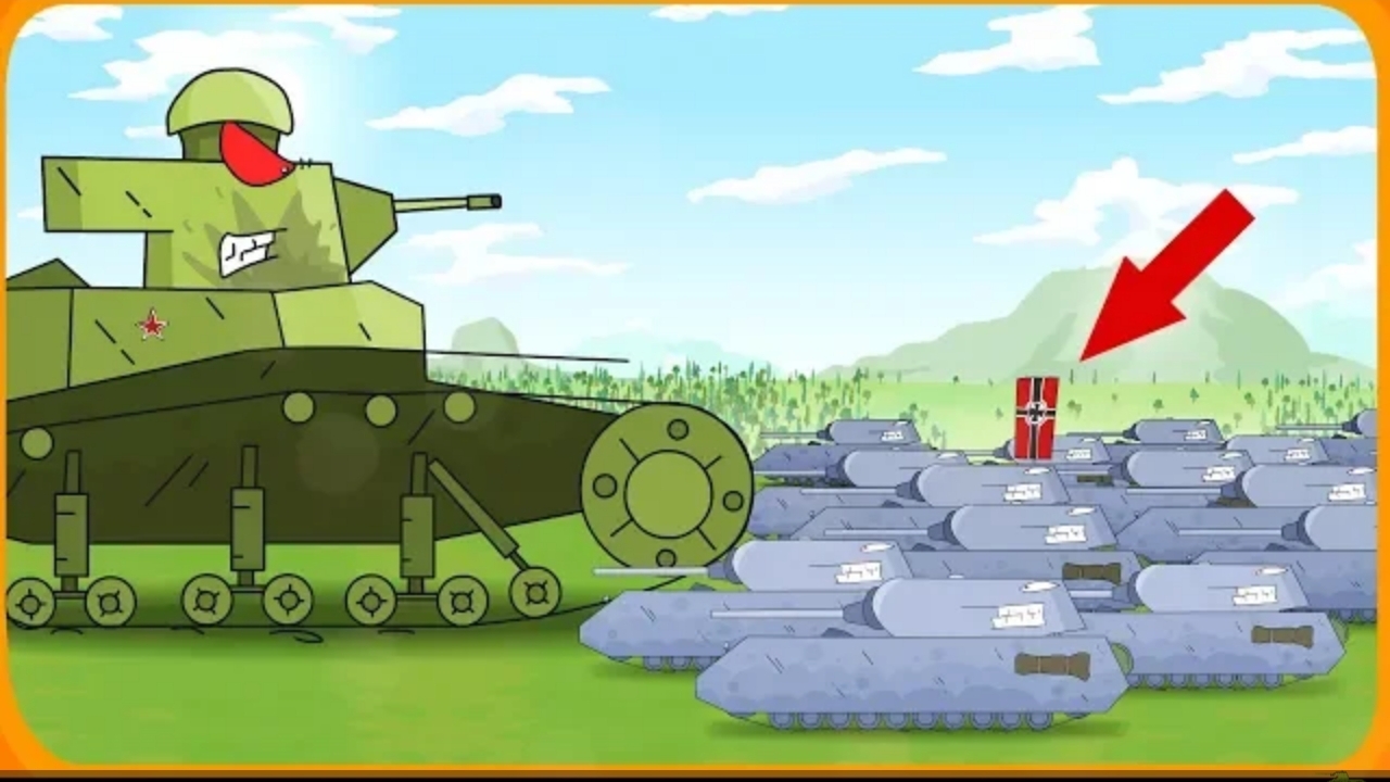 1 Мс-1 Гигант VS 1000 Маусов Мультики про танки