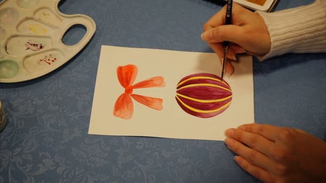 Мастер-класс «Новогодняя открытка»