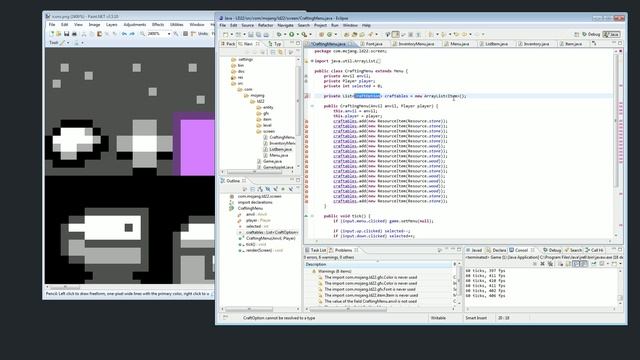 Notch Minicraft creation Ludum Dare 22 part 8
