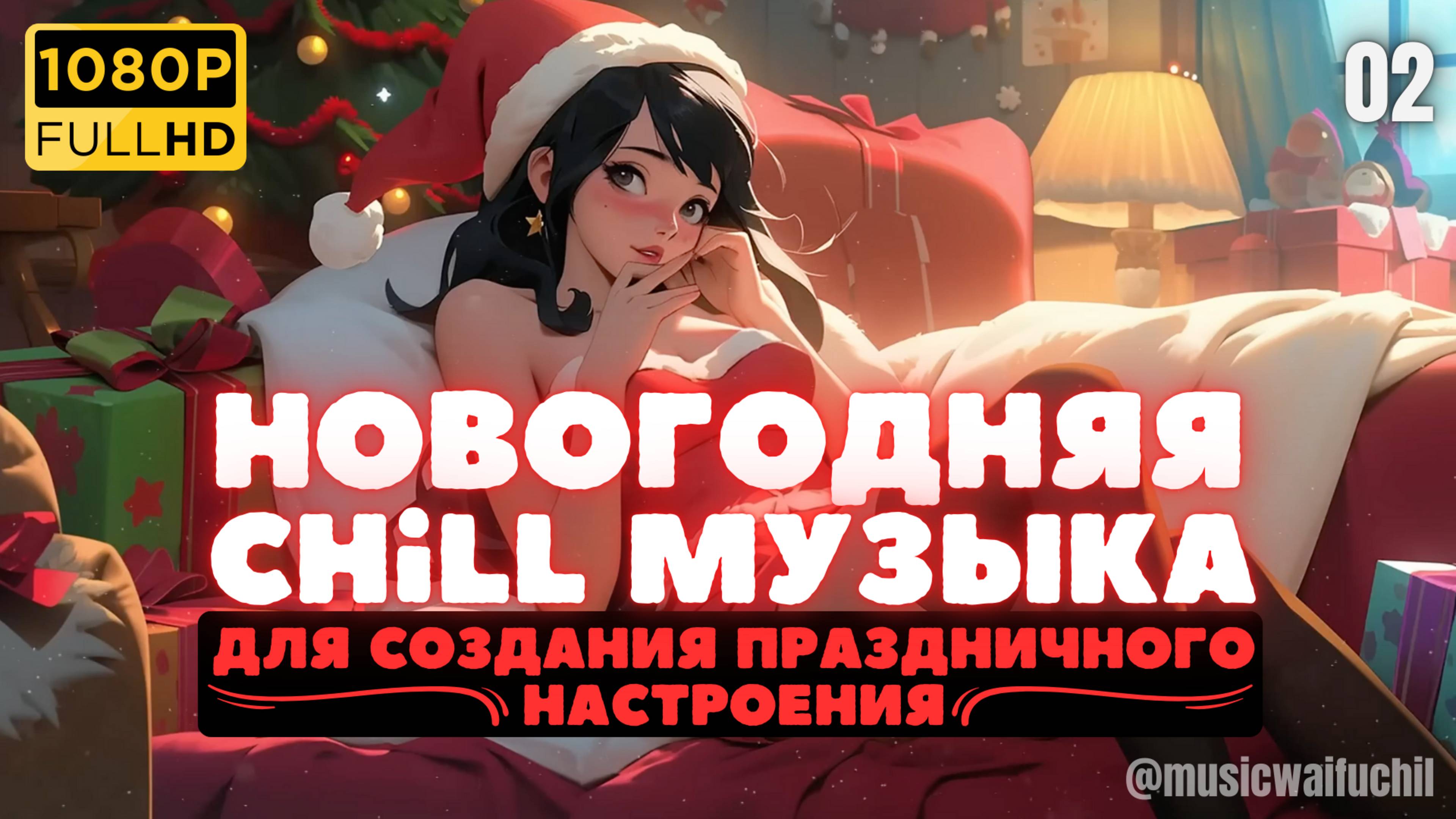 Новогодняя Chill музыка🎄02🎄Веселый новогодний ритм для создания праздничного настроения