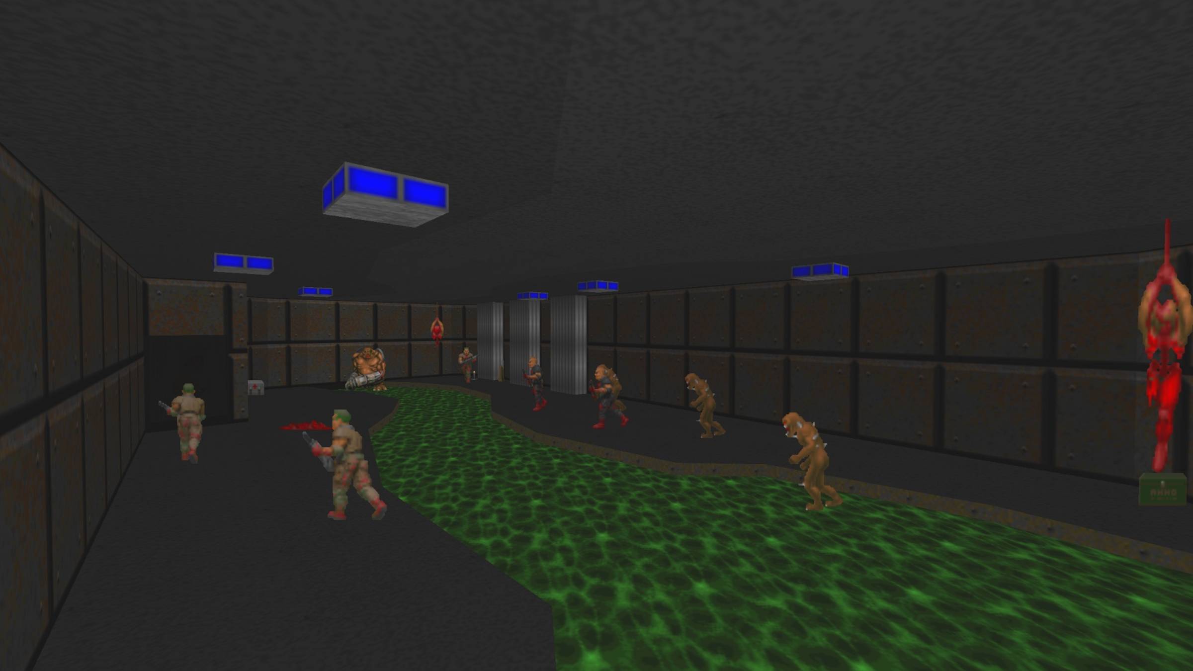 Map05: Echoes - Doom Core Trilogy [Все секреты]