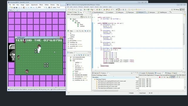 Notch Minicraft creation Ludum Dare 22 part 4