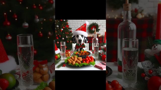 новогодние_далматинцы