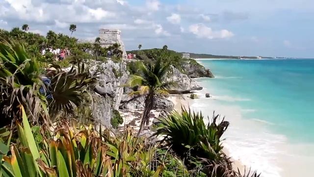 Tulum Ruins, Riviera Maya, Mexico, Caribbean sea