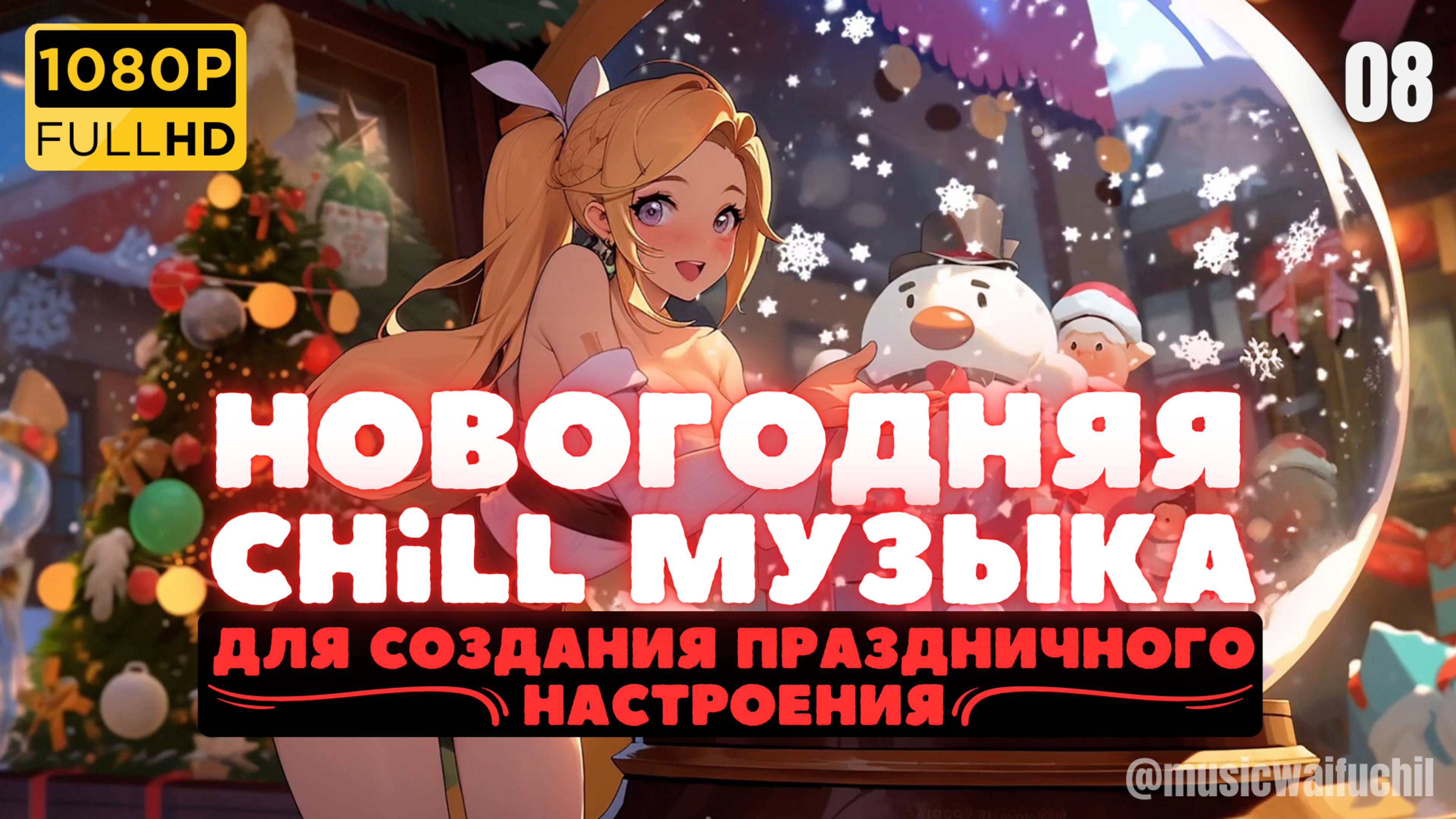 Новогодняя Chill музыка🎄08🎄Веселый новогодний Chill-Hop ритм для создания праздничного настроения