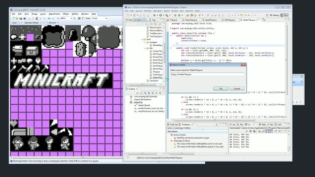 Notch Minicraft creation Ludum Dare 22 part 9