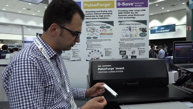 NovaCentrix PulseForge Invent, PulseForge Soldering and Delamination at SID Display Week 2018 ...